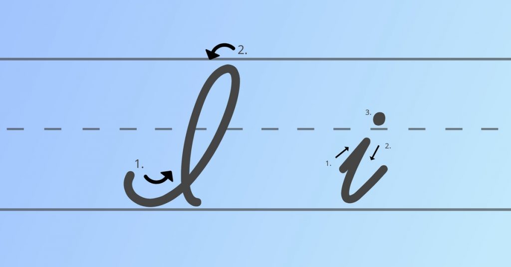 How to Write Cursive I [Worksheet and Tutorial]