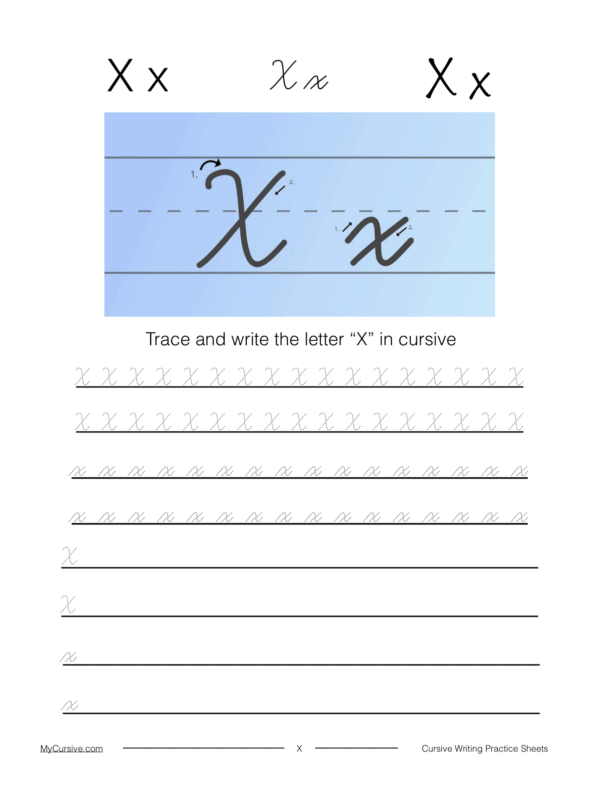 Cursive X Learn To Write The Cursive Letter X My Cursive cursive-x-learn-to-write-the-cursive-letter-x-my-cursive