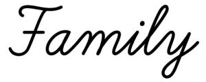How to Write Family in Cursive [Free Printable Worksheet]
