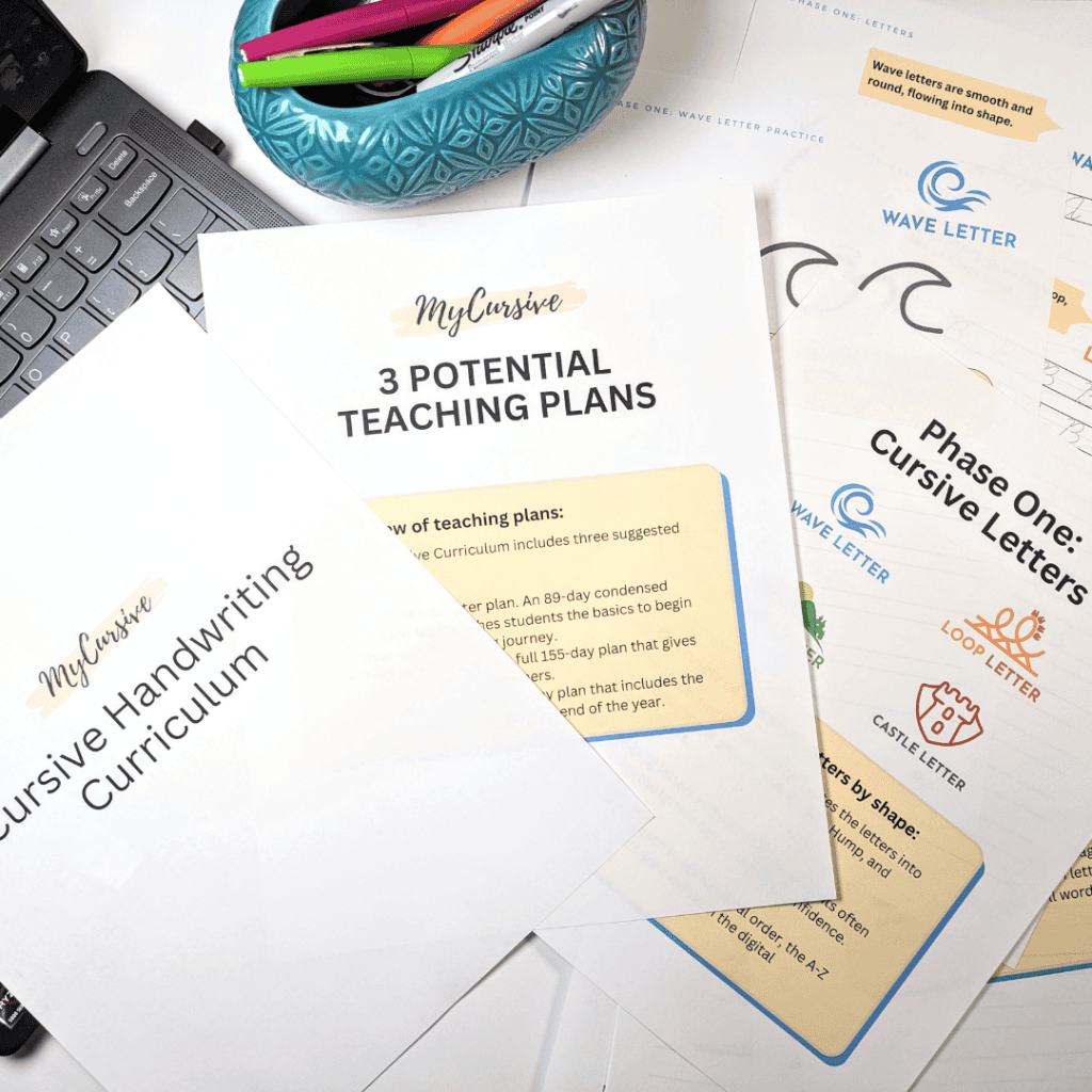 Cursive Curriculum [for Classroom and Homeschool Use!]