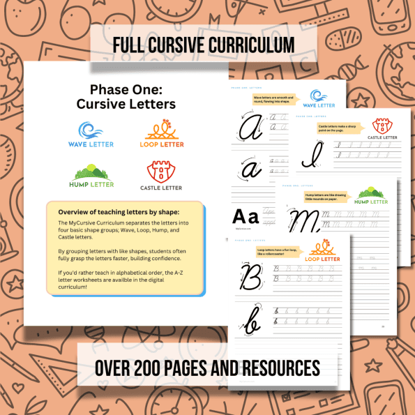 Cursive Curriculum [for Classroom and Homeschool Use!]