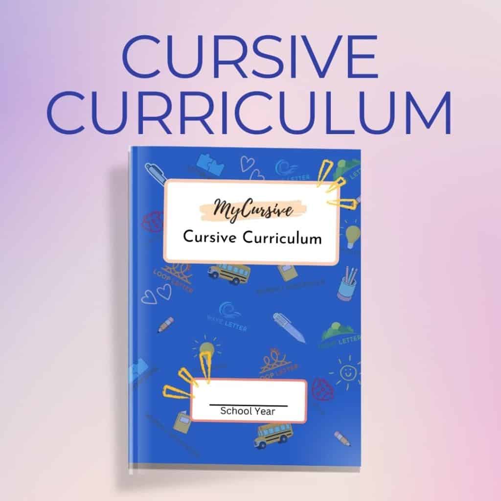 Cursive Curriculum [for Classroom and Homeschool Use!]