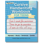 Our Cursive Books (Workbooks for kids, teens and adults)